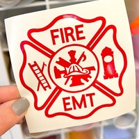 Custom Emergency Medic Decal, EMS Decal, Paramedic Sticker, EMT Vinyl ...