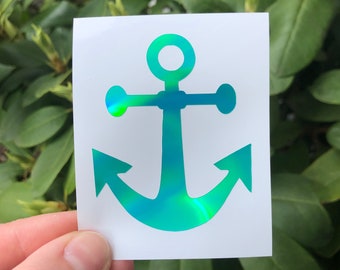 Anchor Car Decal - Etsy