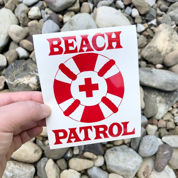 Beach Patrol - Etsy