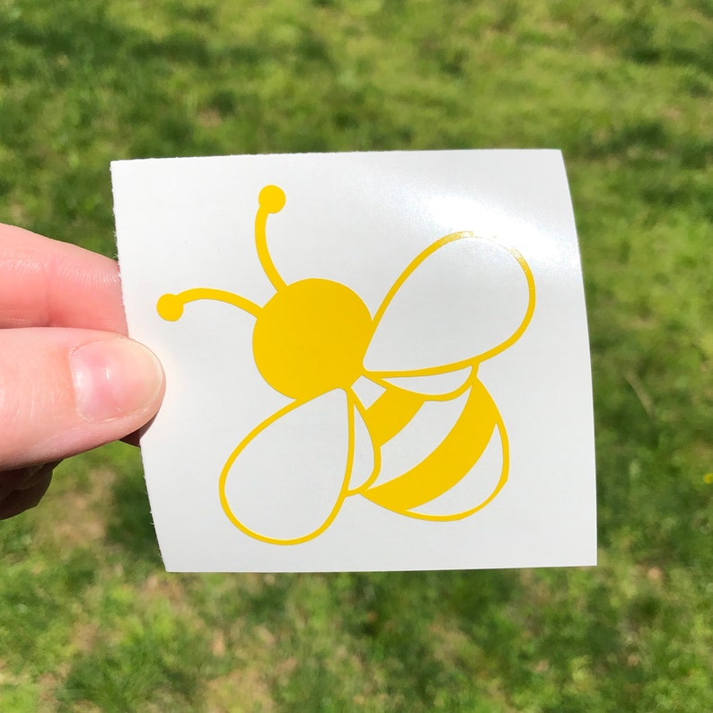 Bumble Bee Sticker Bee Decal Bee Car Window Decal Honey Bee - Etsy