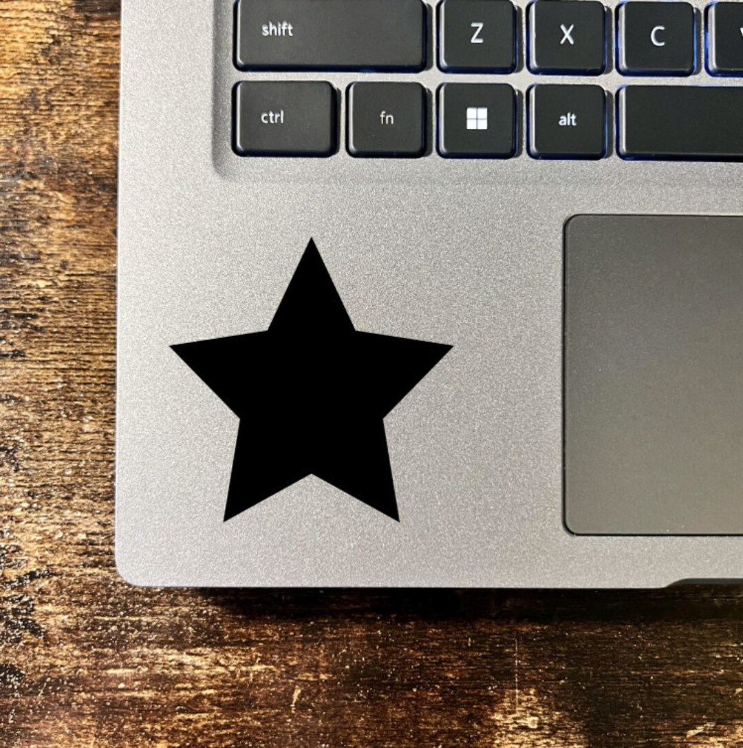 Star Sticker, Star Decal, Star Car Window Decal, Star Tumbler Sticker ...