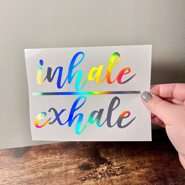 Yoga Window Decal Etsy