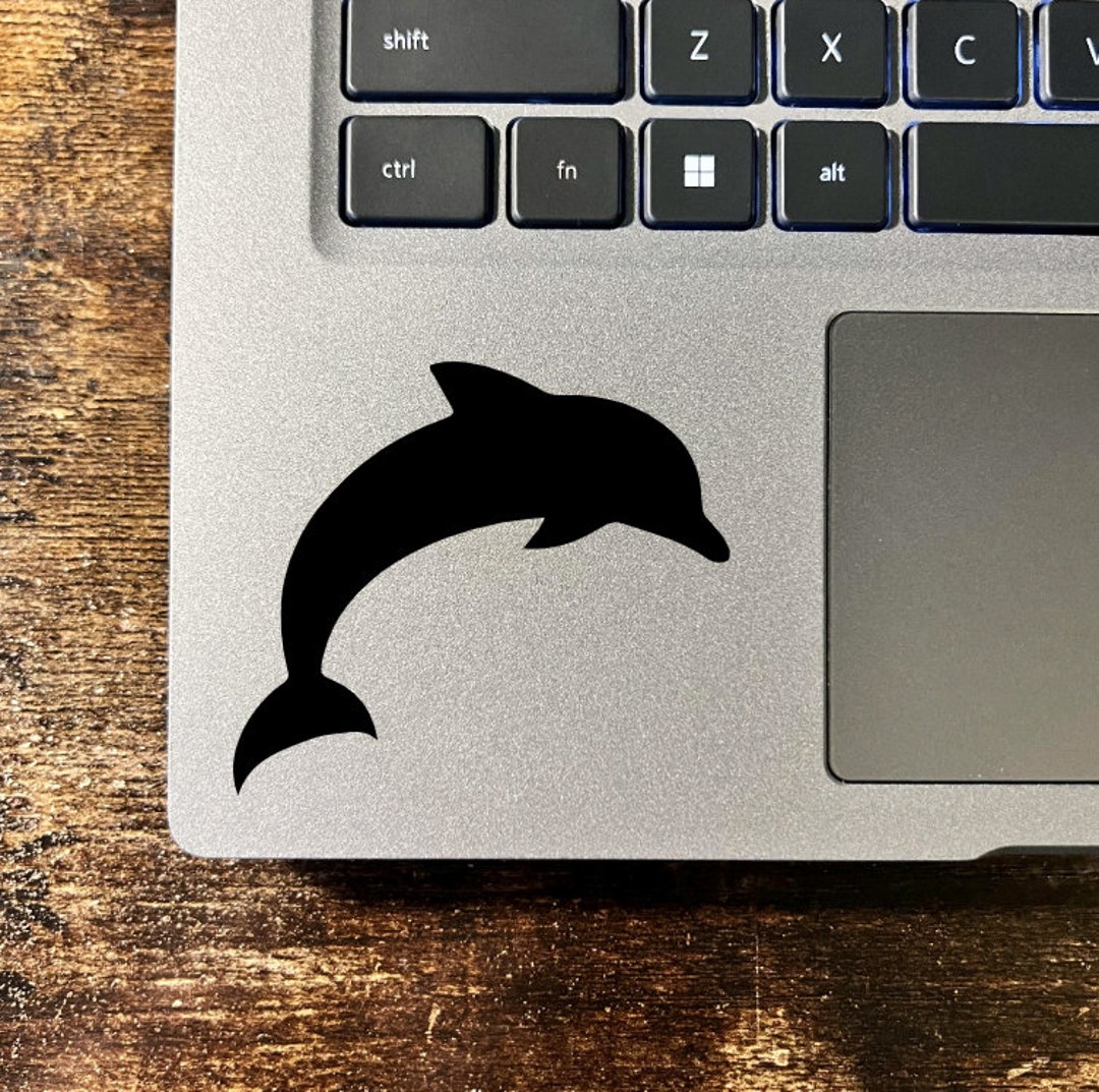 Dolphin Sticker, Permanent Ocean Vinyl Decal - Etsy