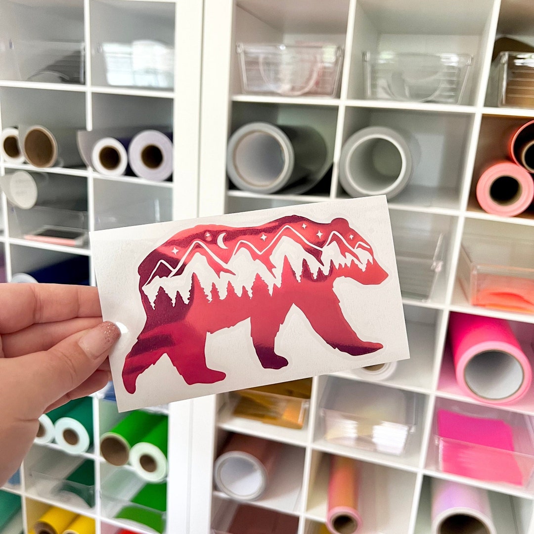 Mountain Range Sticker, Adventure Decal, Hiking Car Window Decal ...