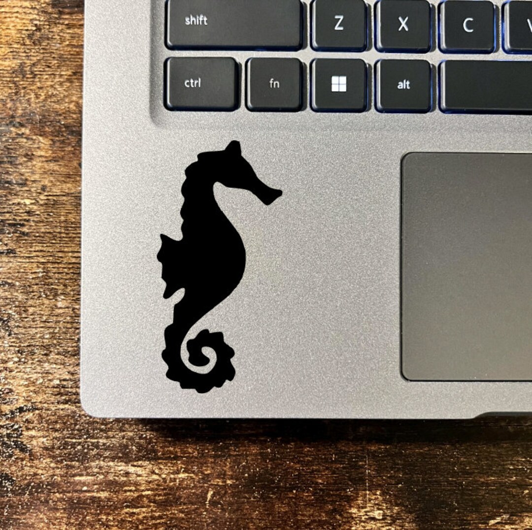 Sea Horse Sticker, Sea Horse Decal, Tropical Sticker, Beach Sticker ...