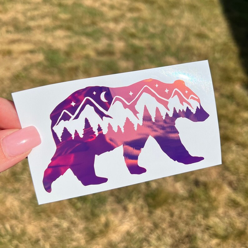 Mountain Range Sticker Adventure Decal Hiking Car Window - Etsy