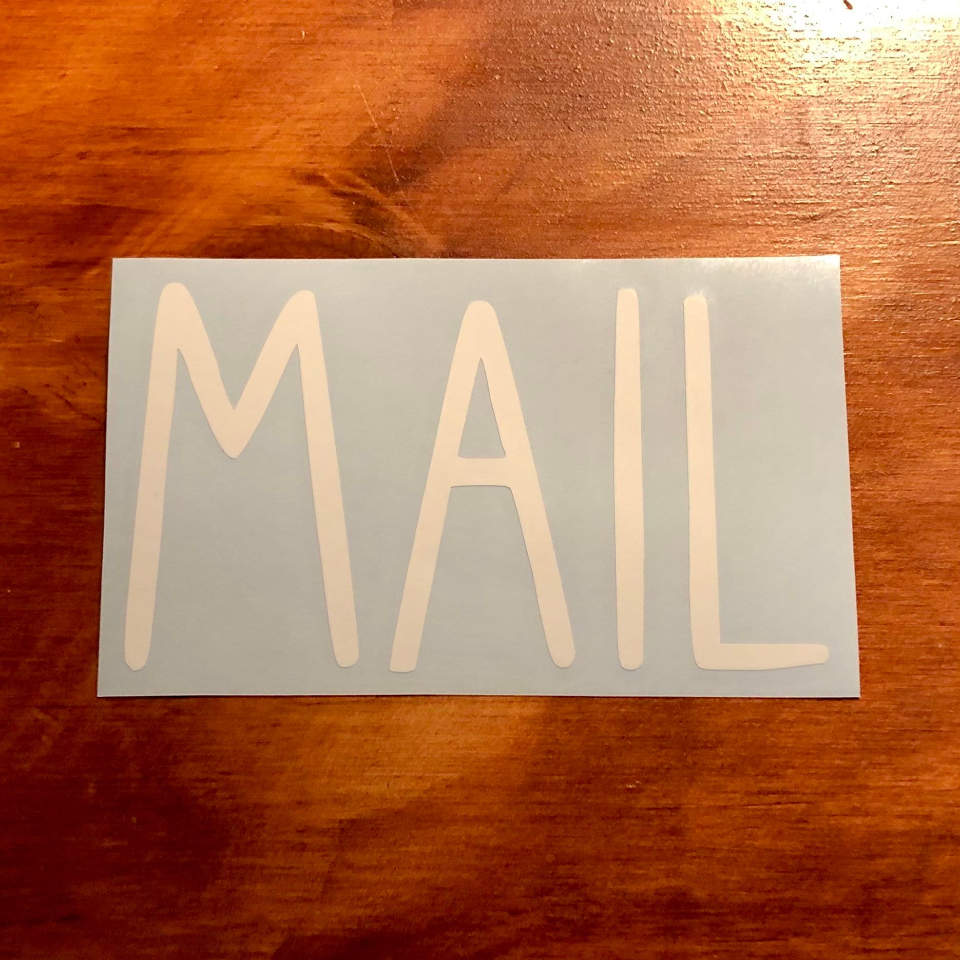 Mail Sticker Mailbox Decal Mailbox Label Storage Container - Etsy