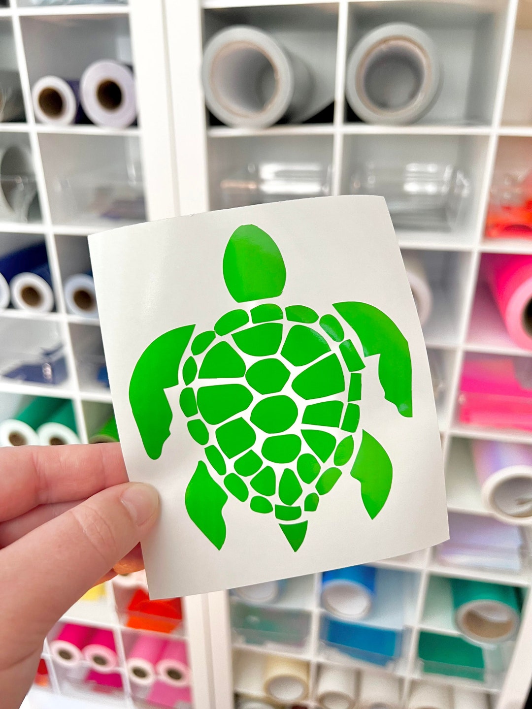 Sea Turtle Sticker, Turtle Decal, Tropical Sticker, Beach Sticker ...