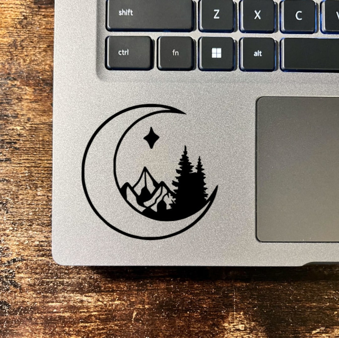 Mountain Range Sticker, Adventure Decal, Hiking Car Window Decal ...