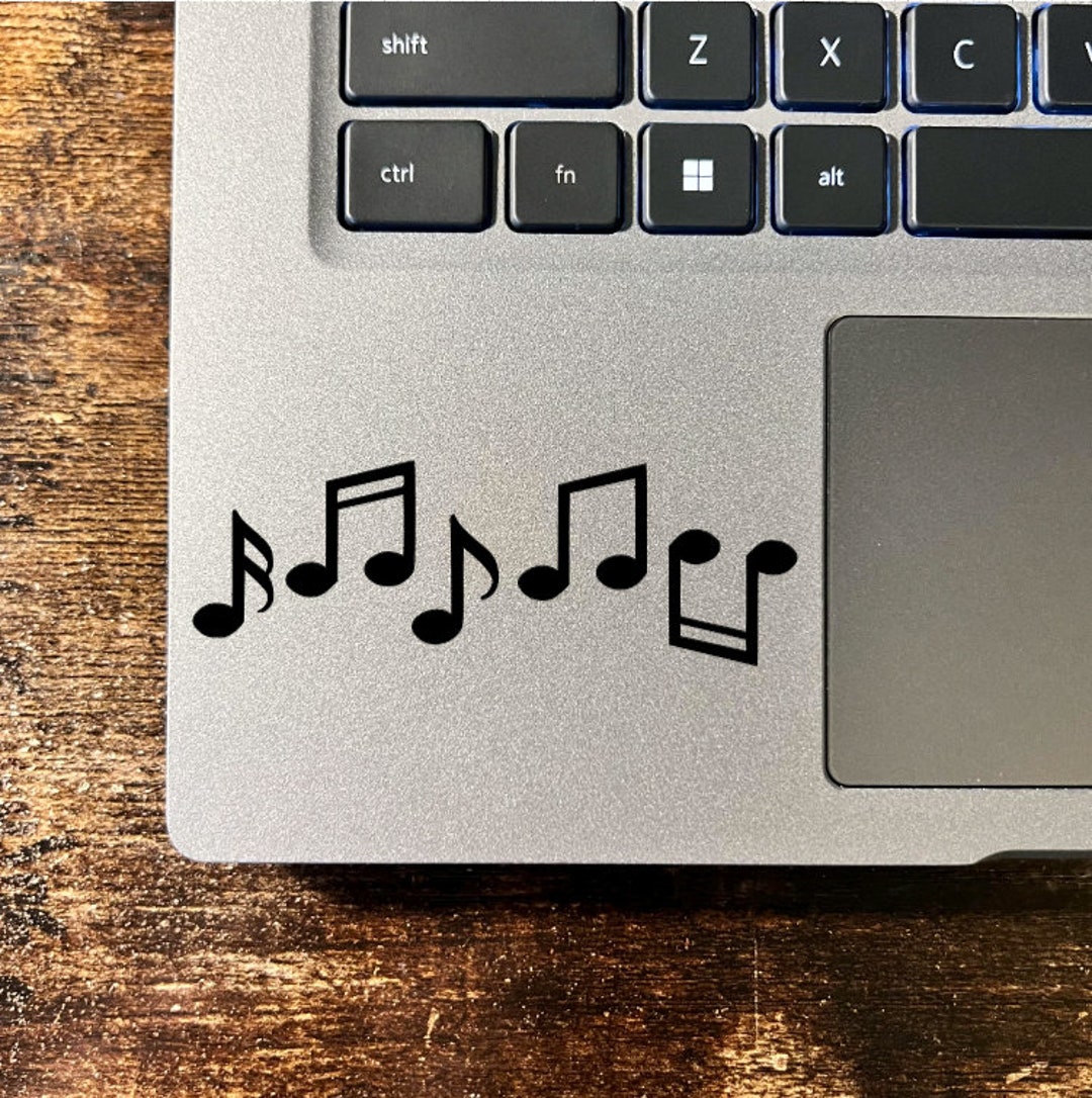 Music Sticker, Music Decal, Treble Clef Car Window Decal, Music Note ...
