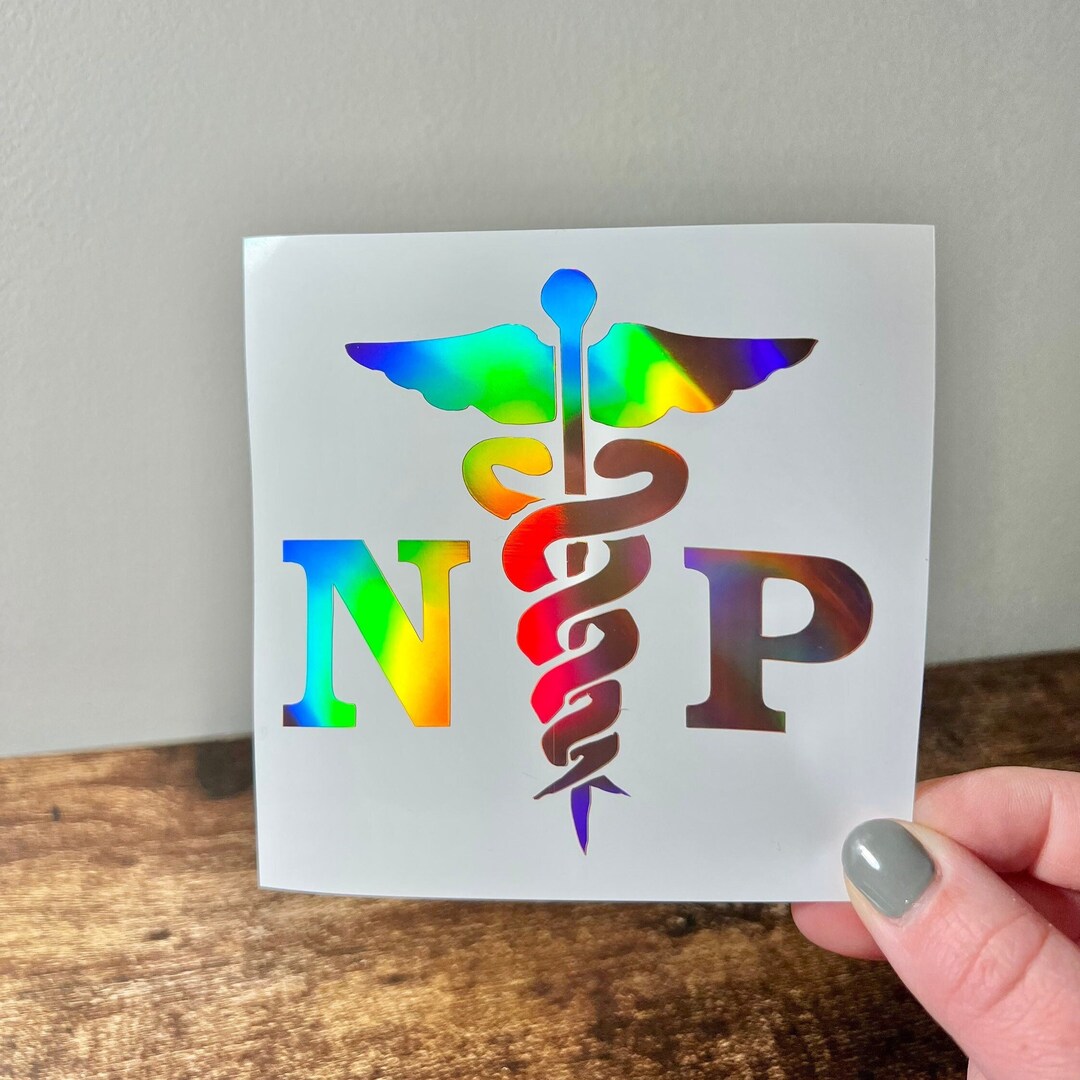 Nurse Practitioner Sticker Nurse Decal Nurse Car Window - Etsy