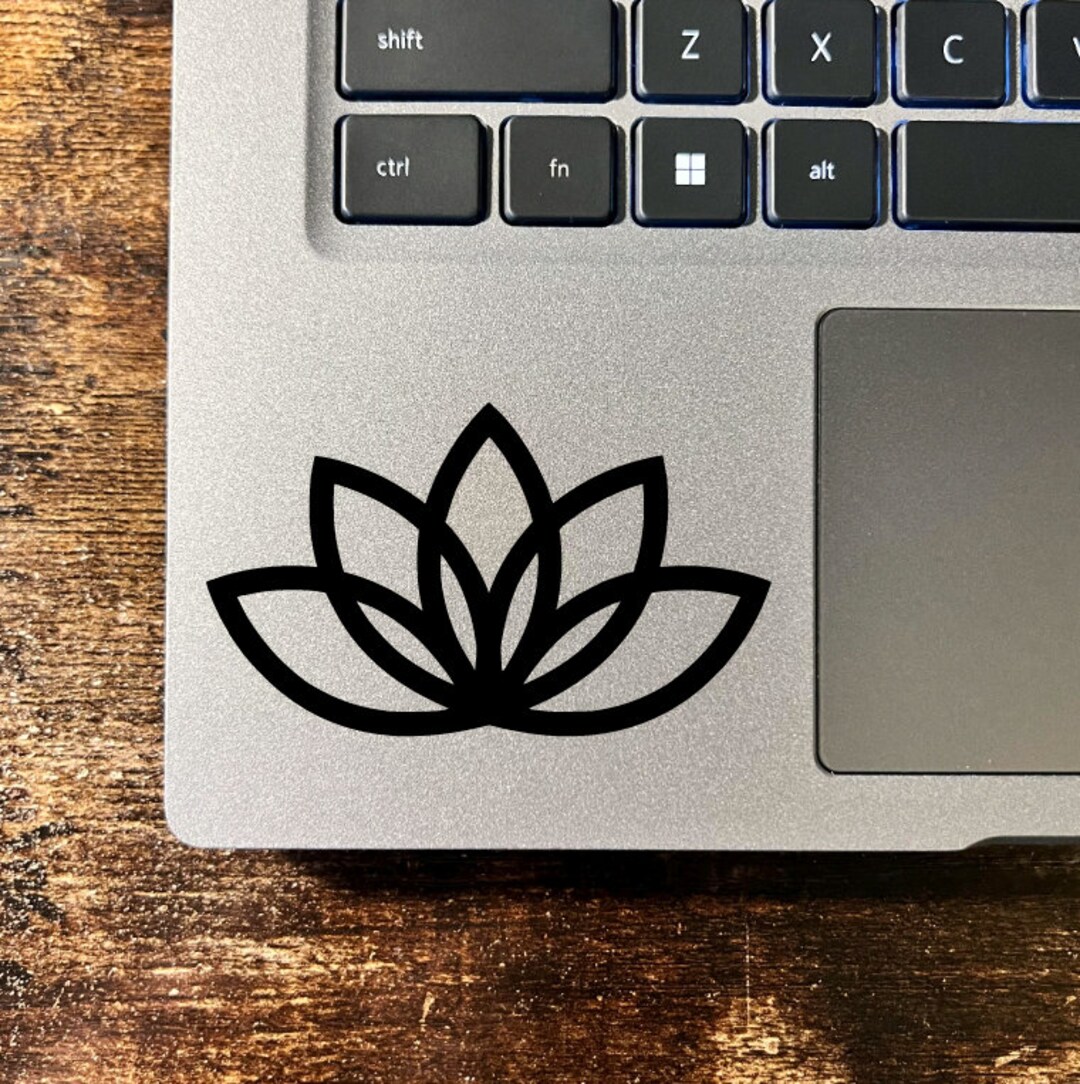 Lotus Sticker Lotus Decal Floral Car Window Decal Lotus - Etsy