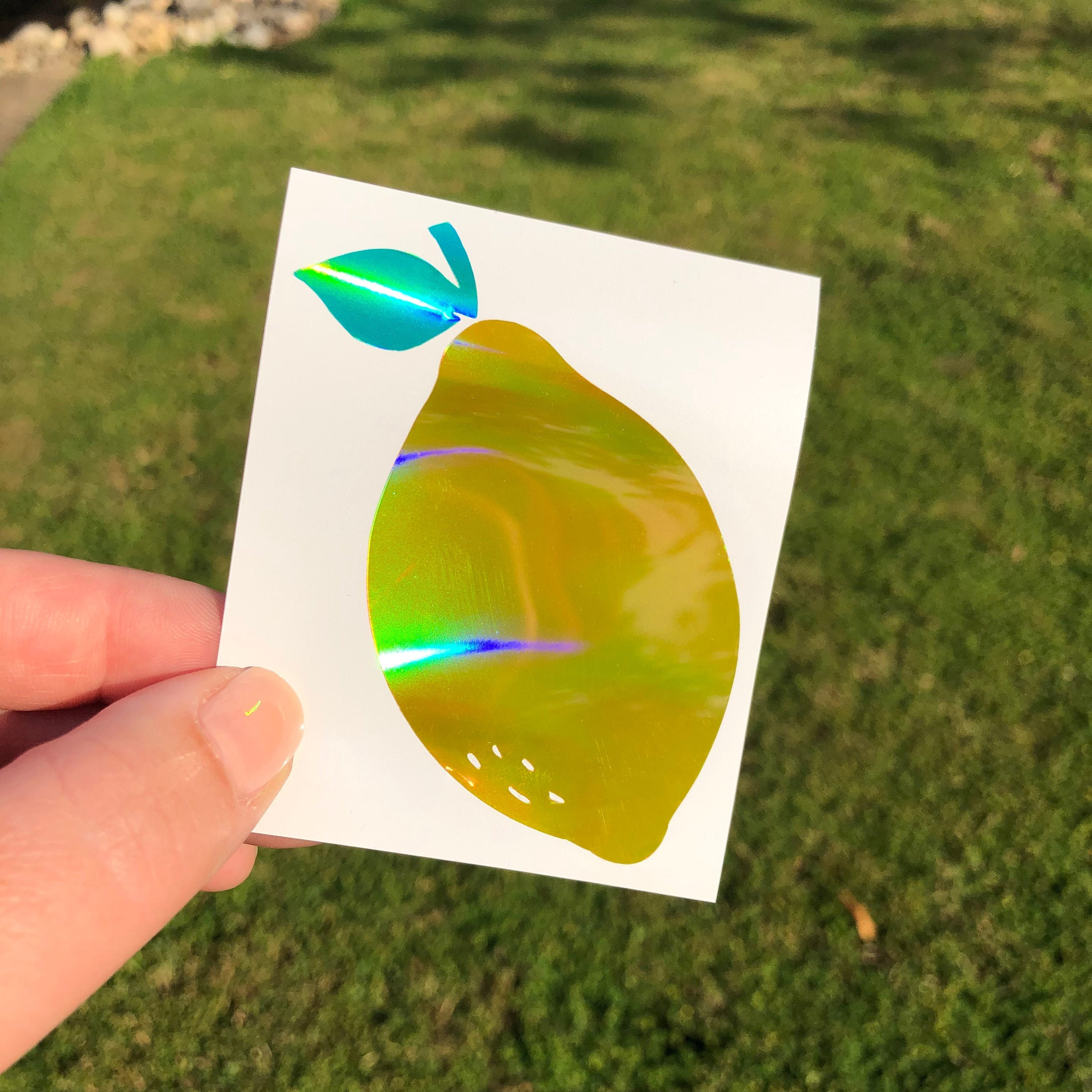 Lemon Rhinestone Decal - Etsy