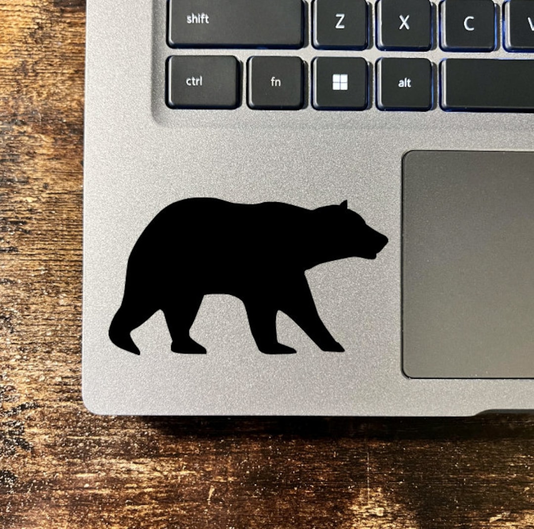 Bear Sticker, Adventure Decal, Hiking Car Window Decal, Wanderlust ...