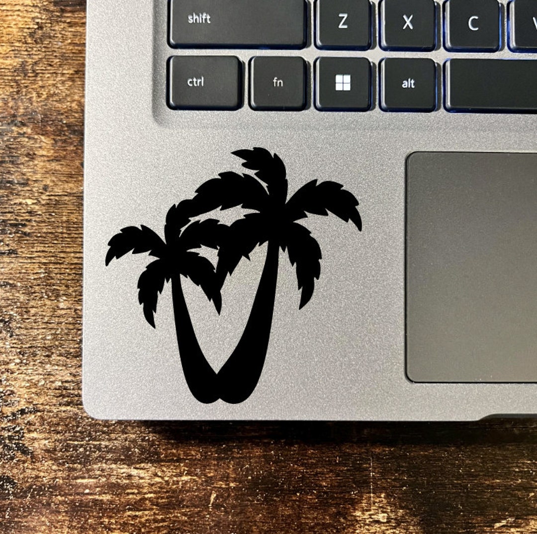 Palm Tree Sticker, Palm Tree Decal, Tropical Sticker, Beach Sticker ...