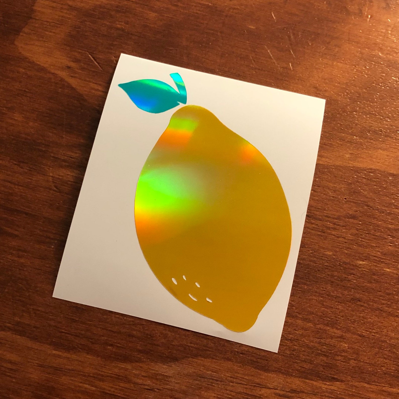 Lemon Car Decal Lemon Sticker Lemon Water Bottle Decal - Etsy