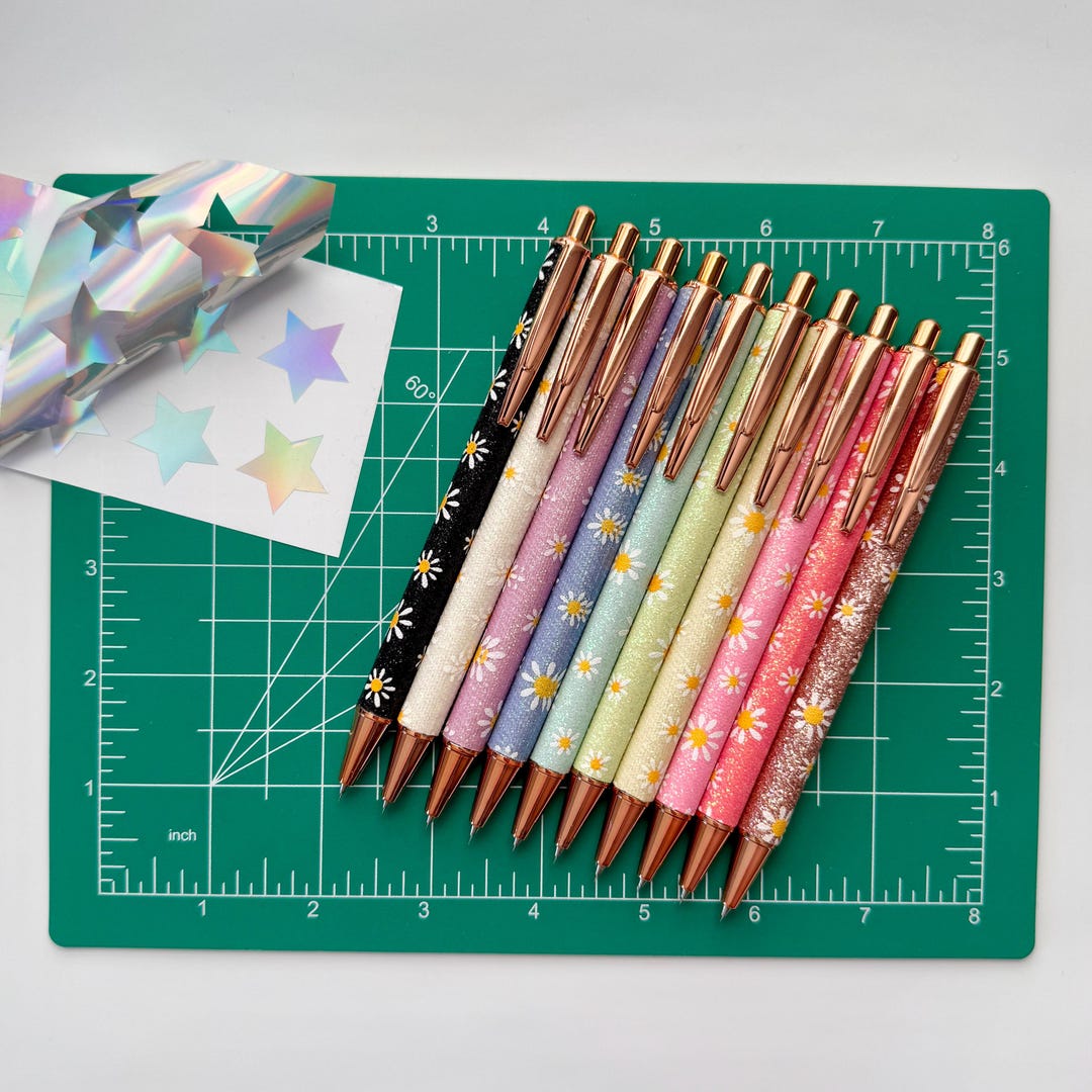 Daisy Glitter Weeding Pen, Craft Vinyl Weeding Tool, Retractable ...