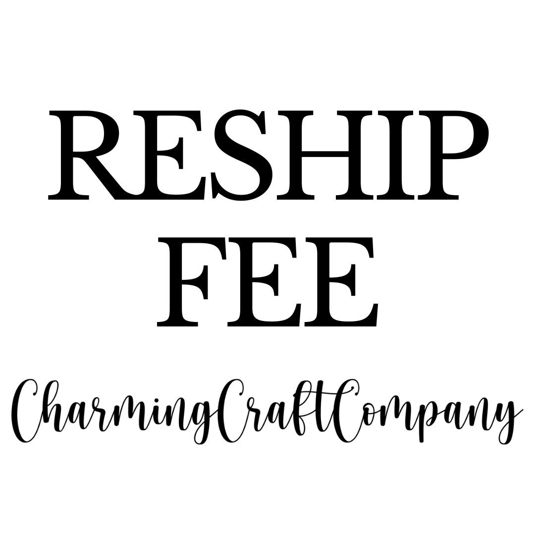 RESHIPMENT FEE [read Description for More Details] - Etsy