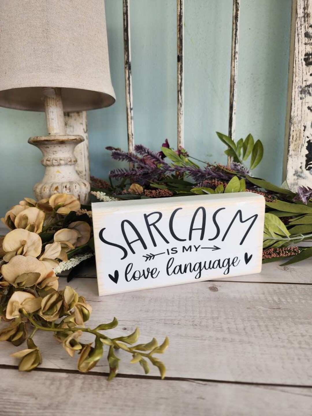 Sarcasm is My Love Language Word Sign, Love Signs, Funny Signs ...