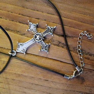 Inverted Cross Necklace, Upsidedown Cross Necklace, Satanic Necklace - Etsy