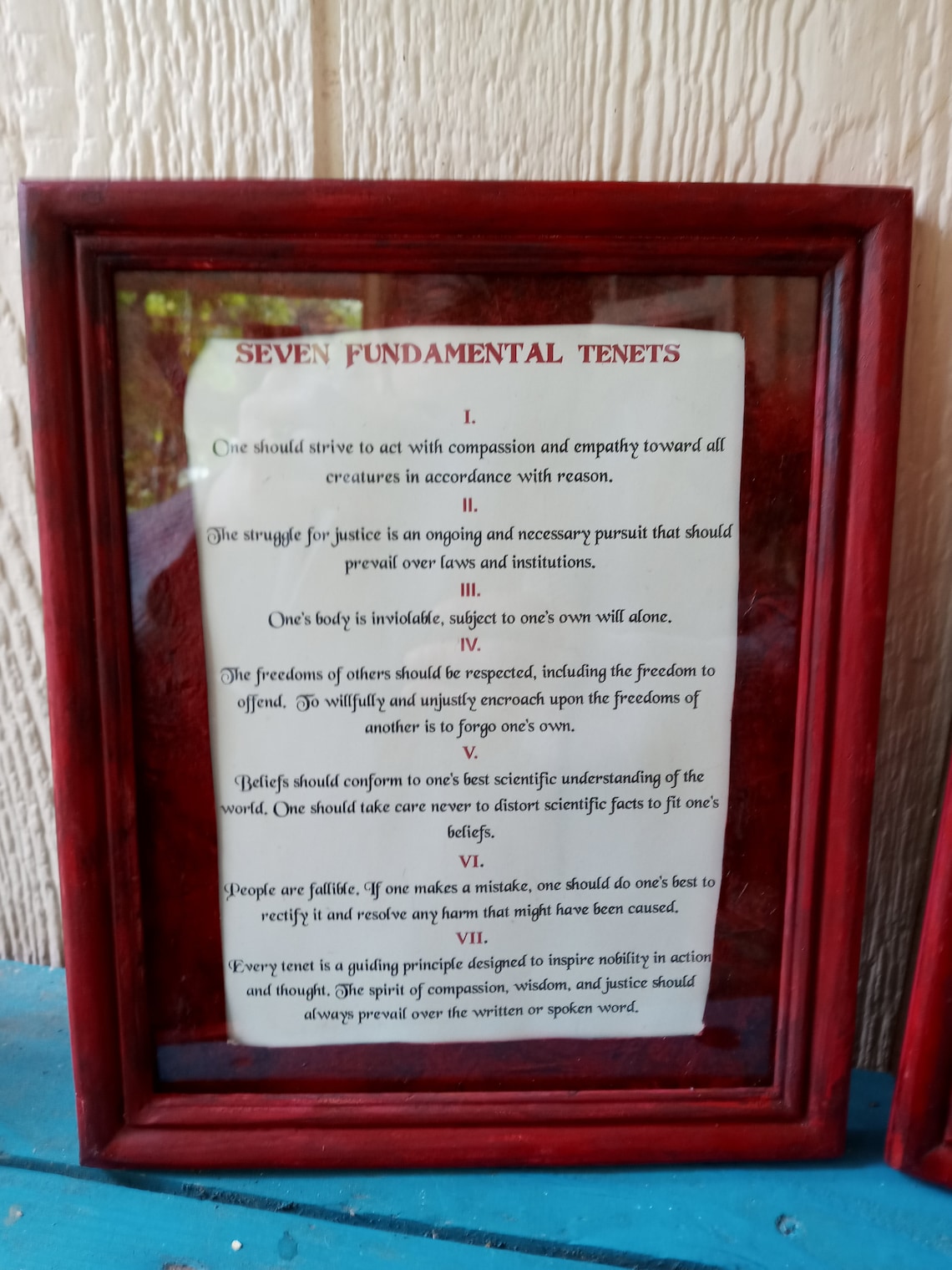 The Satanic Temple Seven Tenets or Church of Satan Eleven | Etsy