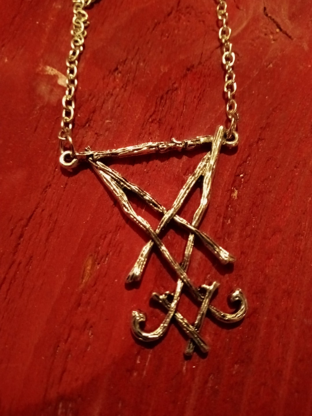 Lucifers Sigil, Satan Sigil, Satanic Mark, Satanic Jewelry, Satanic ...