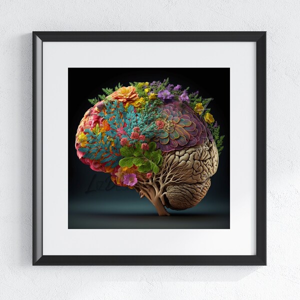 Brain Art - Etsy