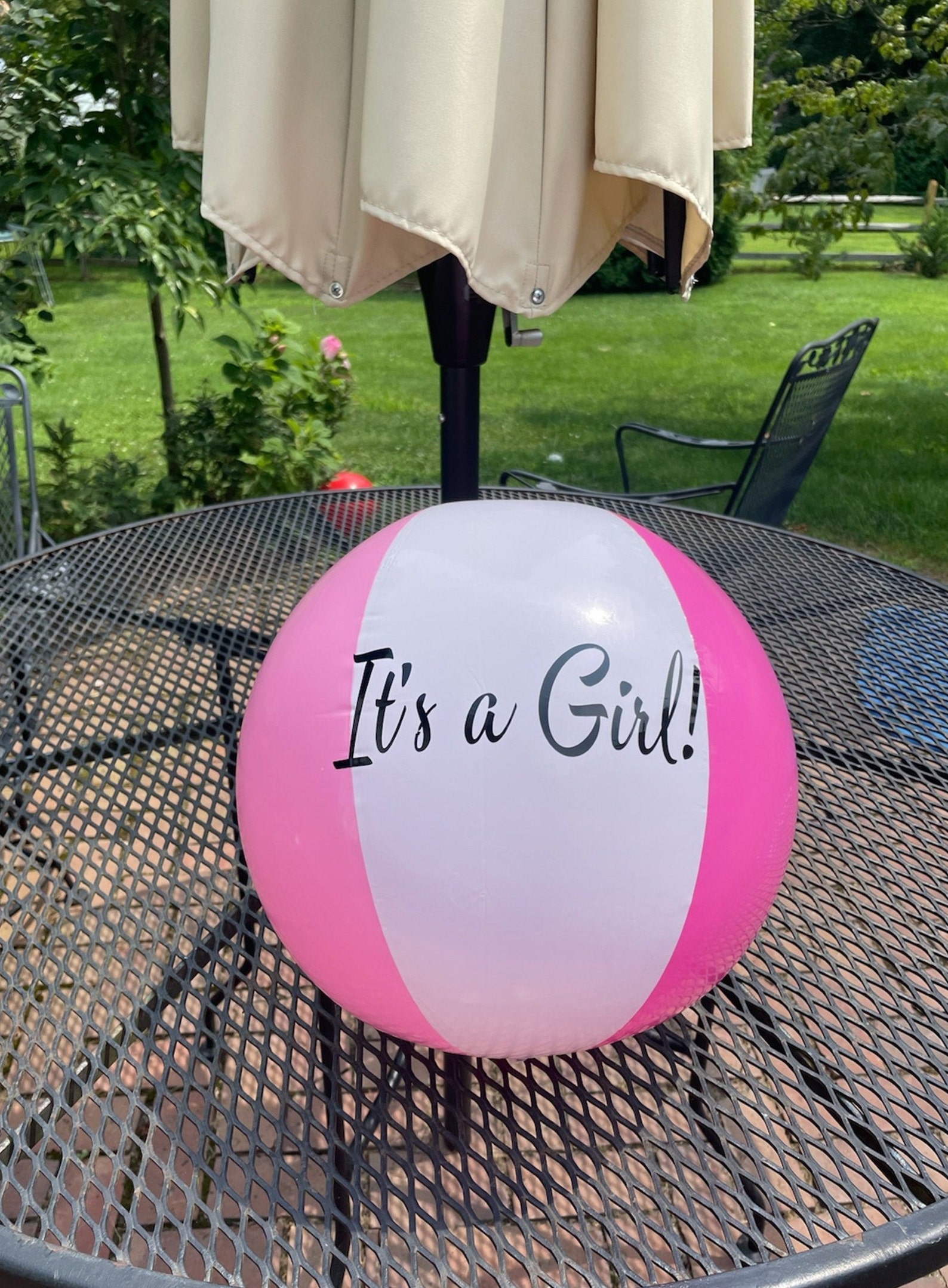 17" Large Custom or Personalized Beach Ball, Business Logo ...