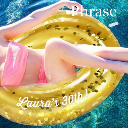 Custom or Personalized Pool Float Bachelorette Graduation - Etsy