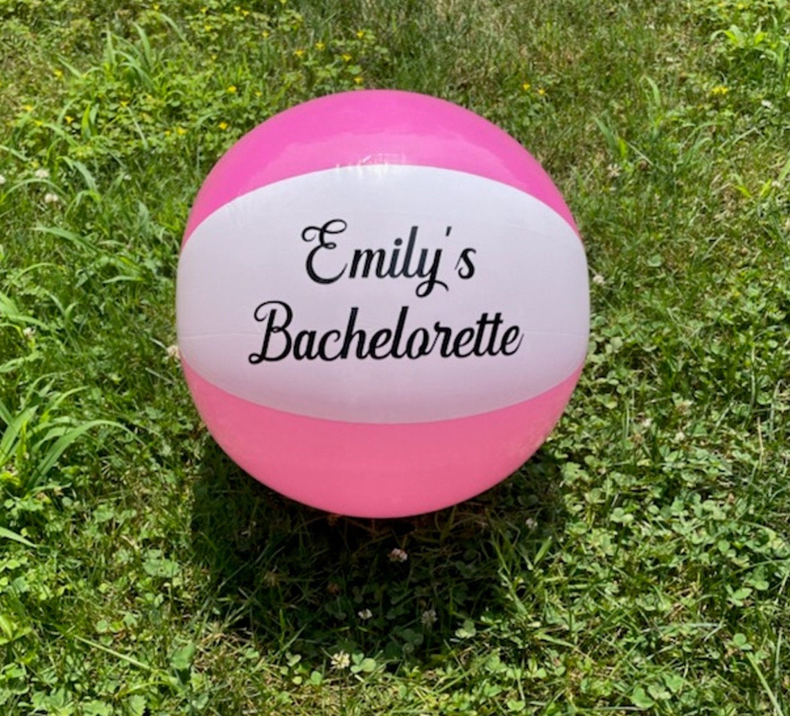 17" Large Custom or Personalized Beach Ball, Business Logo ...