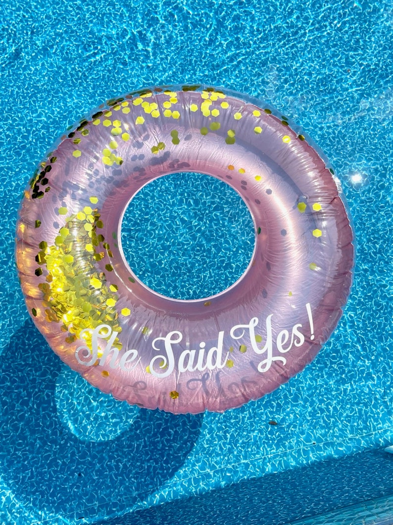 Custom or Personalized Pool Float Bachelorette Graduation - Etsy