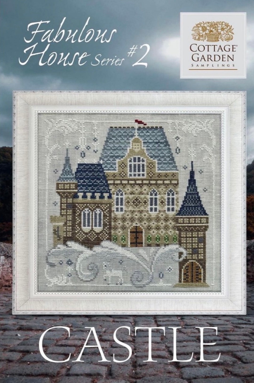 Castle Chart & Floss Kit Fabulous House Series 2 by Cottage Garden ...