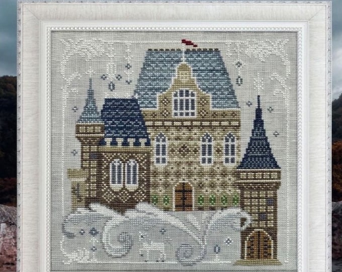 Castle Chart & Floss Kit - Fabulous House Series #2 - by Cottage Garden ...