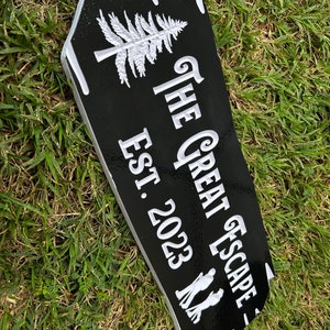 Outdoor Signs, PVC Carved Cabin Sign, Pine Trees, Custom Sign, Custom ...