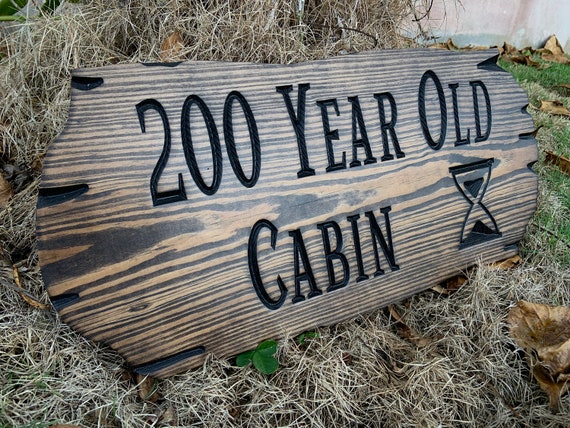 Outdoor Sign With Hanger Post