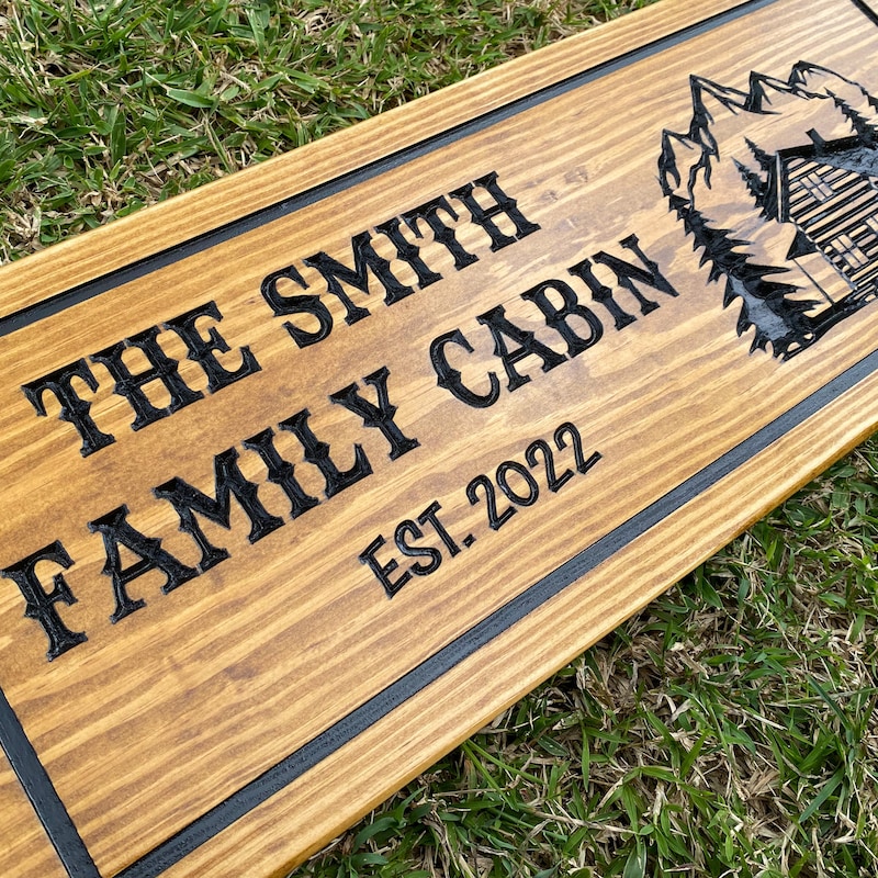 Cabin Signs - Etsy