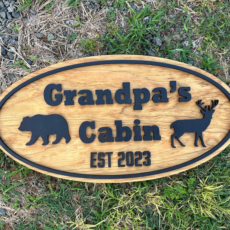 Cabin Signs - Etsy