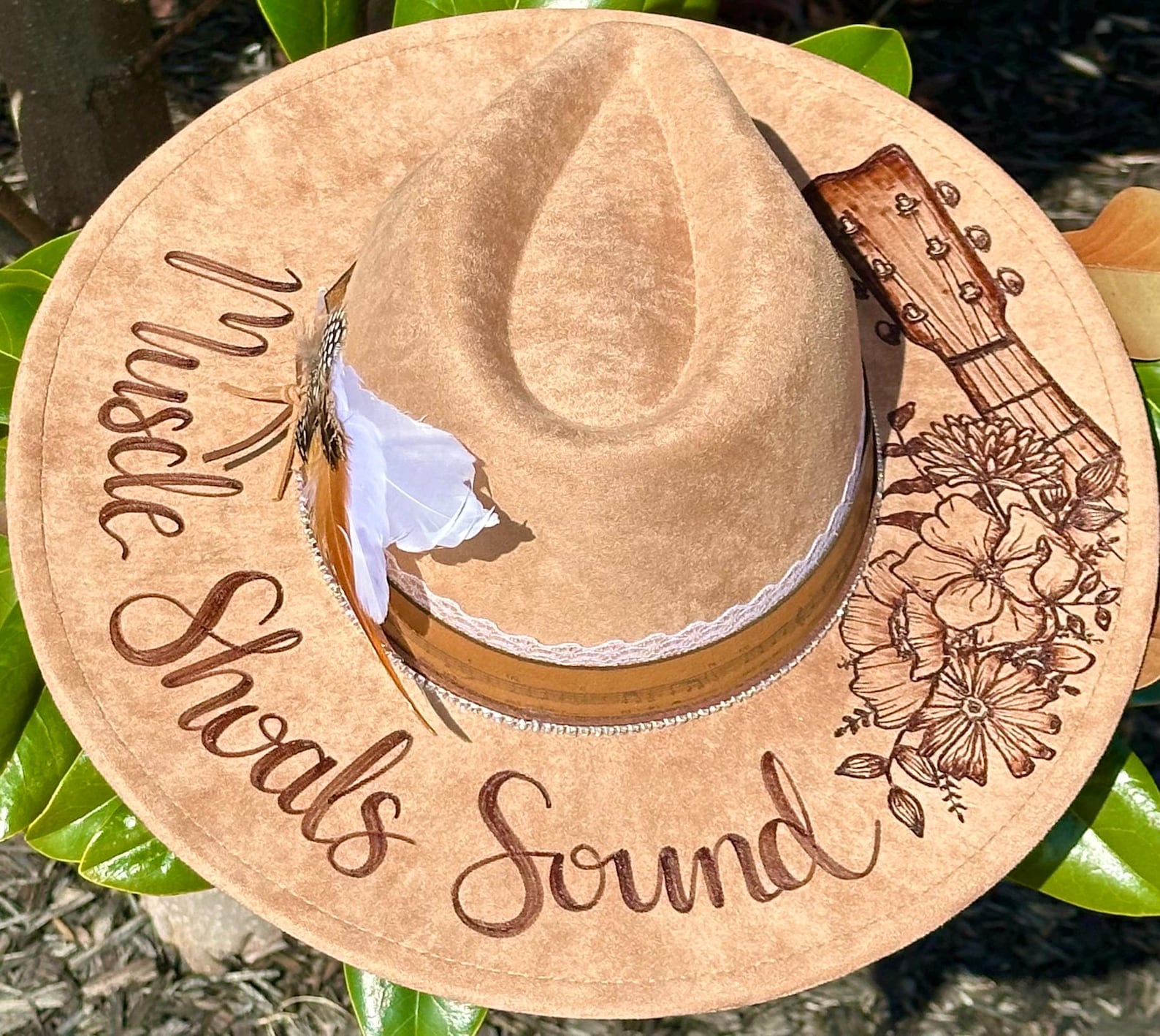 Custom Hand-burned Music Tribute Hat – Women’s Cowboy Hat, Cowgirl ...