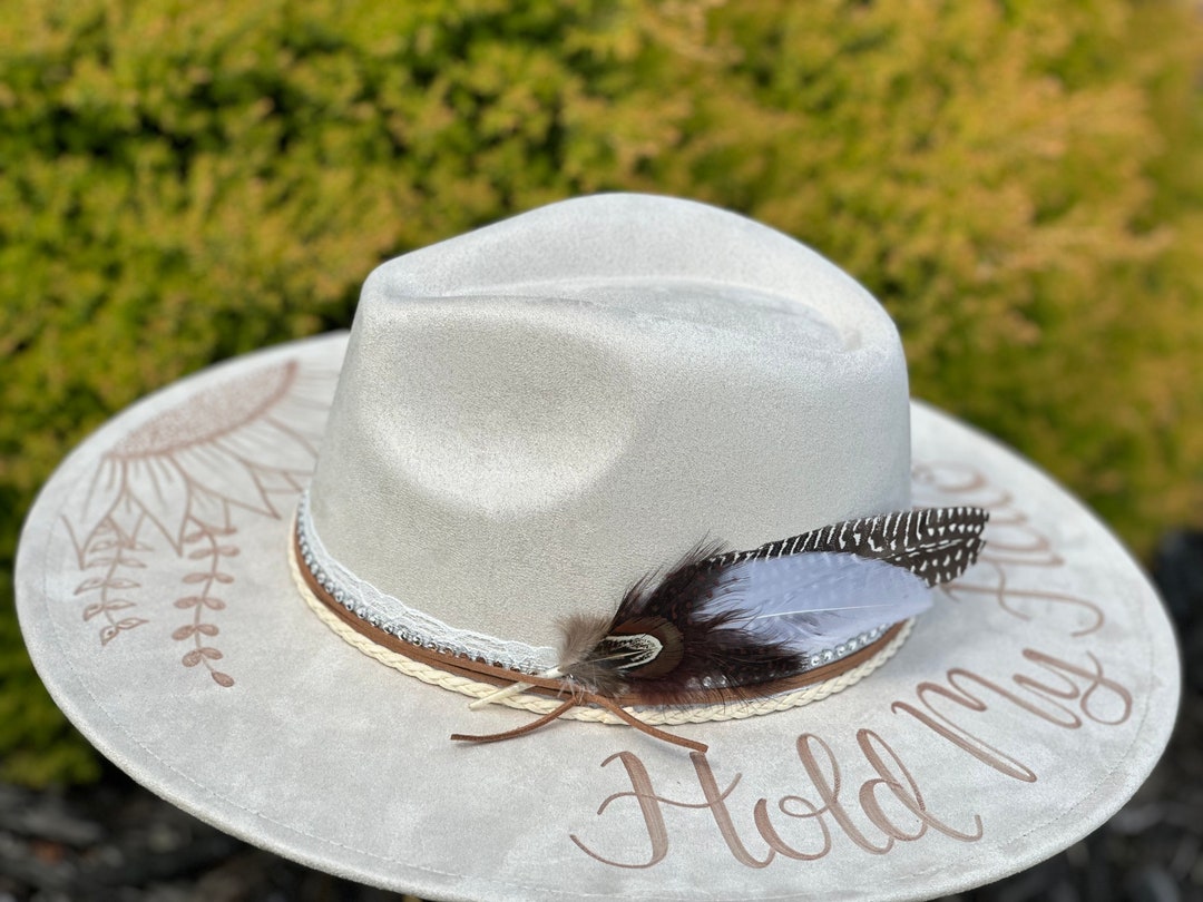 DIY- Custom Hat BANDING and FEATHER Set - Etsy