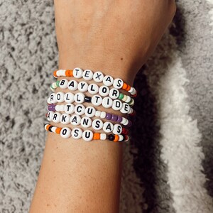 College Bracelets - Etsy