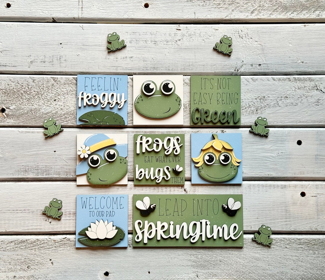 Frog MINI Interchangeable Tile Inserts - Etsy
