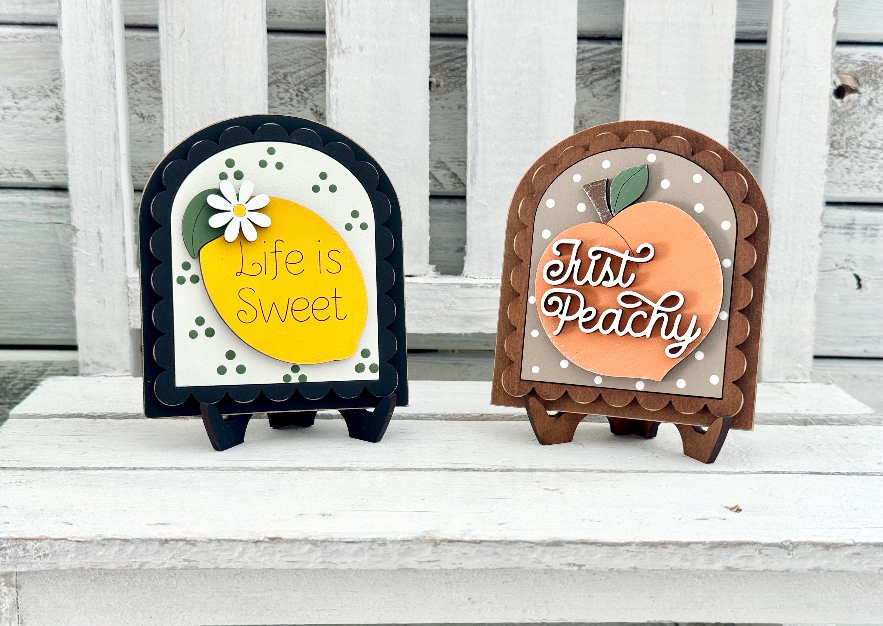 Seasonal Volume 2 Interchangeable MINI Arched Sign /winter, Spring ...