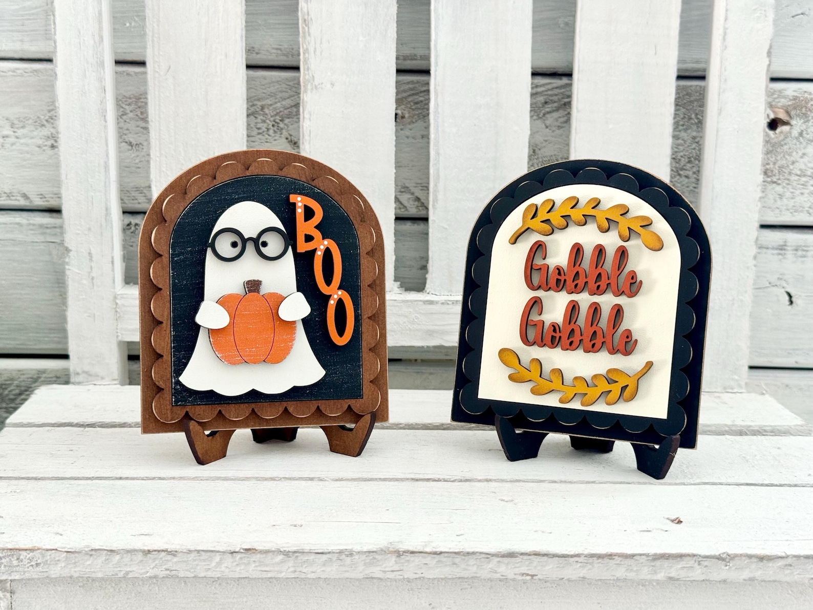 Seasonal Volume 2 Interchangeable MINI Arched Sign /winter, Spring ...