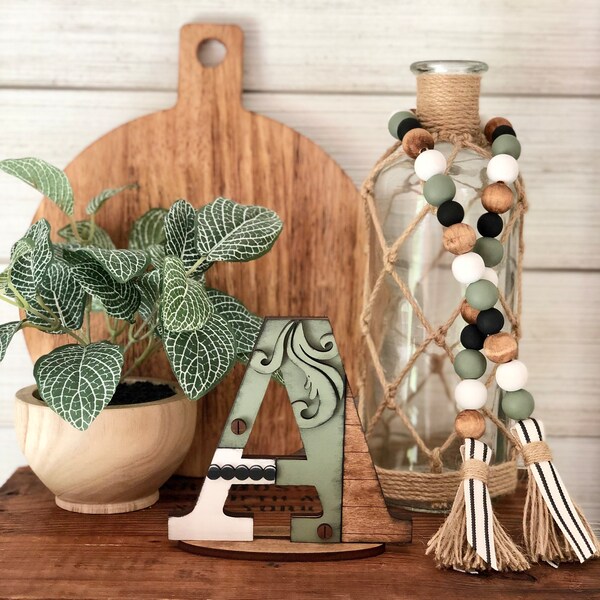 Rustic Wood Letters - Etsy