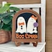 Boo Crew Interchangeable SMALL Arched Sign /halloween Interchangeable ...