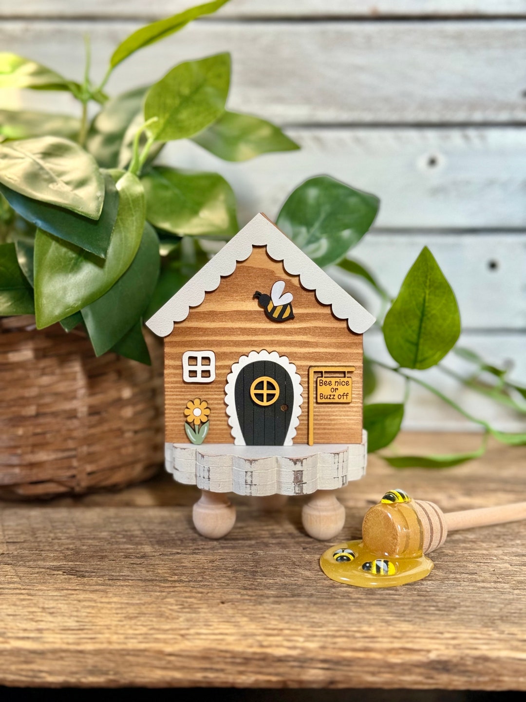 Bee Chunky Cottage, Bee Nice or Buzz Off - Etsy