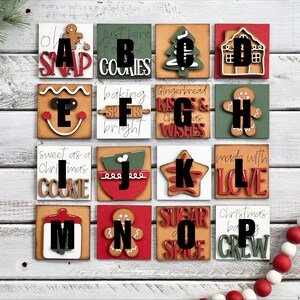 Gingerbread MINI Interchangeable Tile Inserts - Etsy