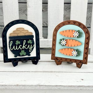 Seasonal Volume 2 Interchangeable MINI Arched Sign /winter, Spring ...