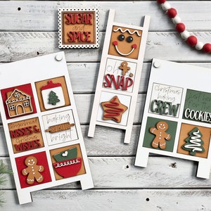 Gingerbread MINI Interchangeable Tile Inserts - Etsy