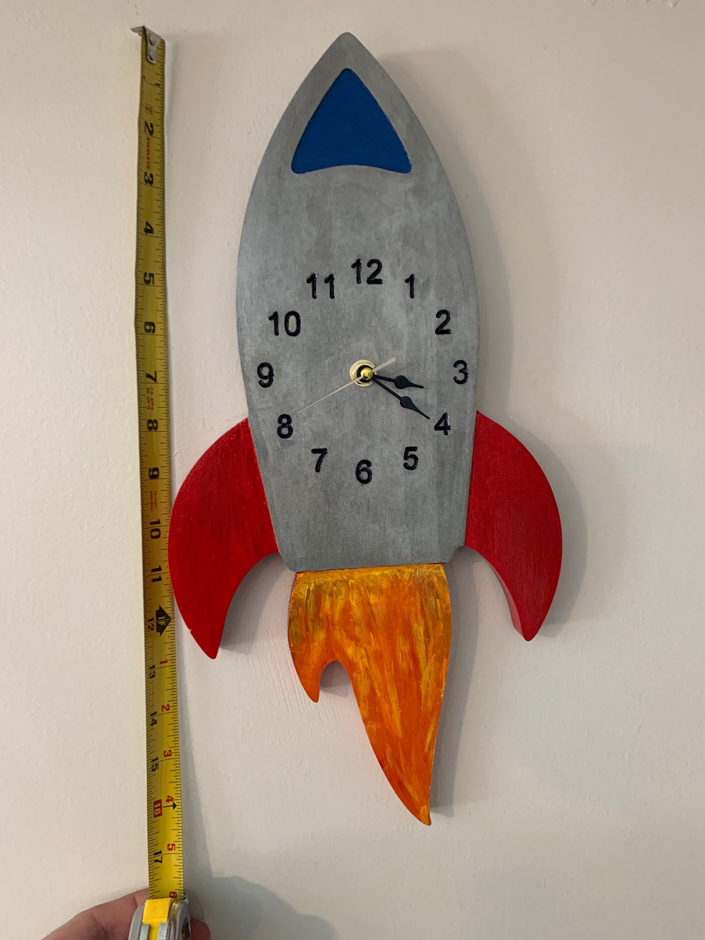 Spaceship clock | Etsy